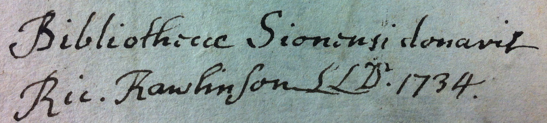 Sion College Library Provenance Project – A Monument of Fame