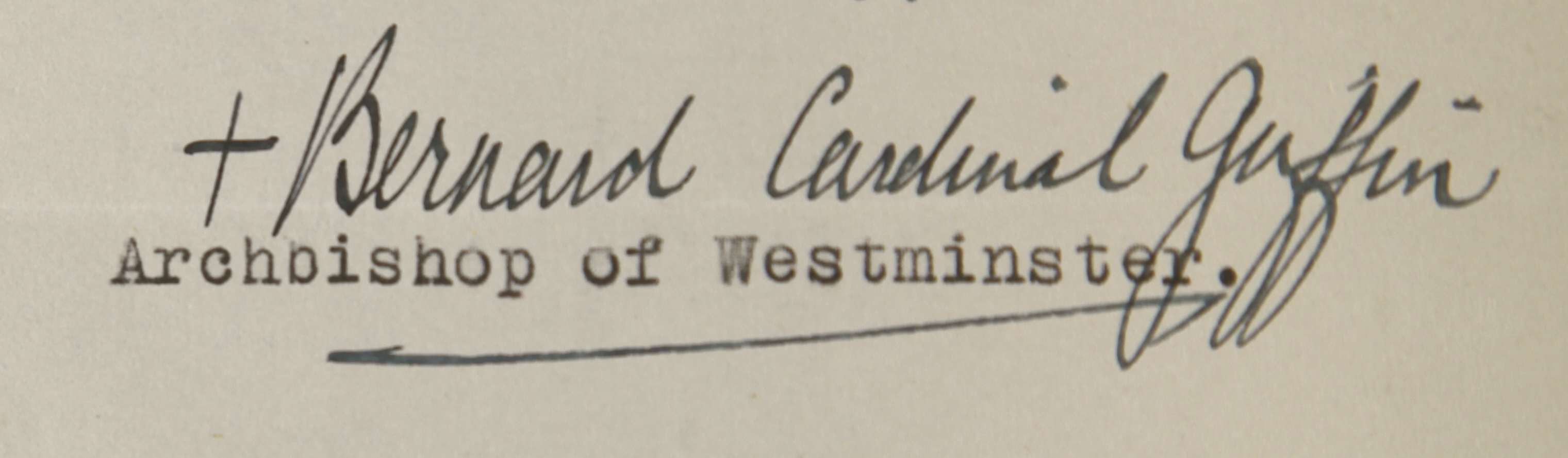 Changing traditions in Archiepiscopal signatures – A Monument of Fame