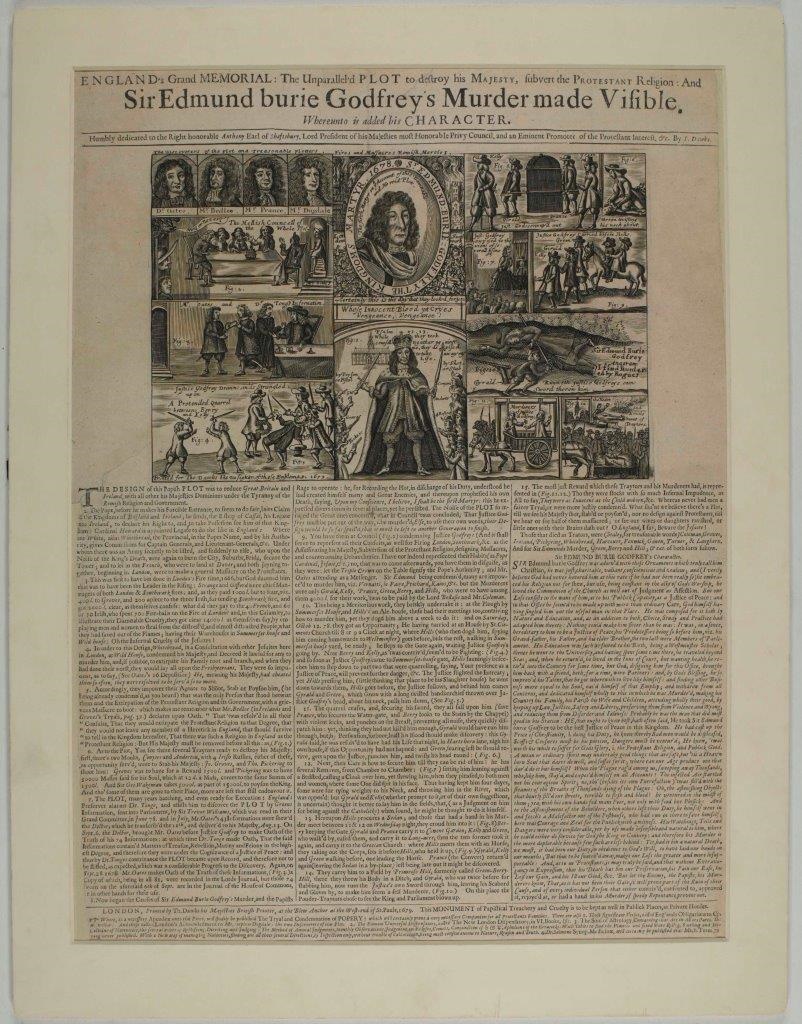 The Popish Plot – A Monument of Fame