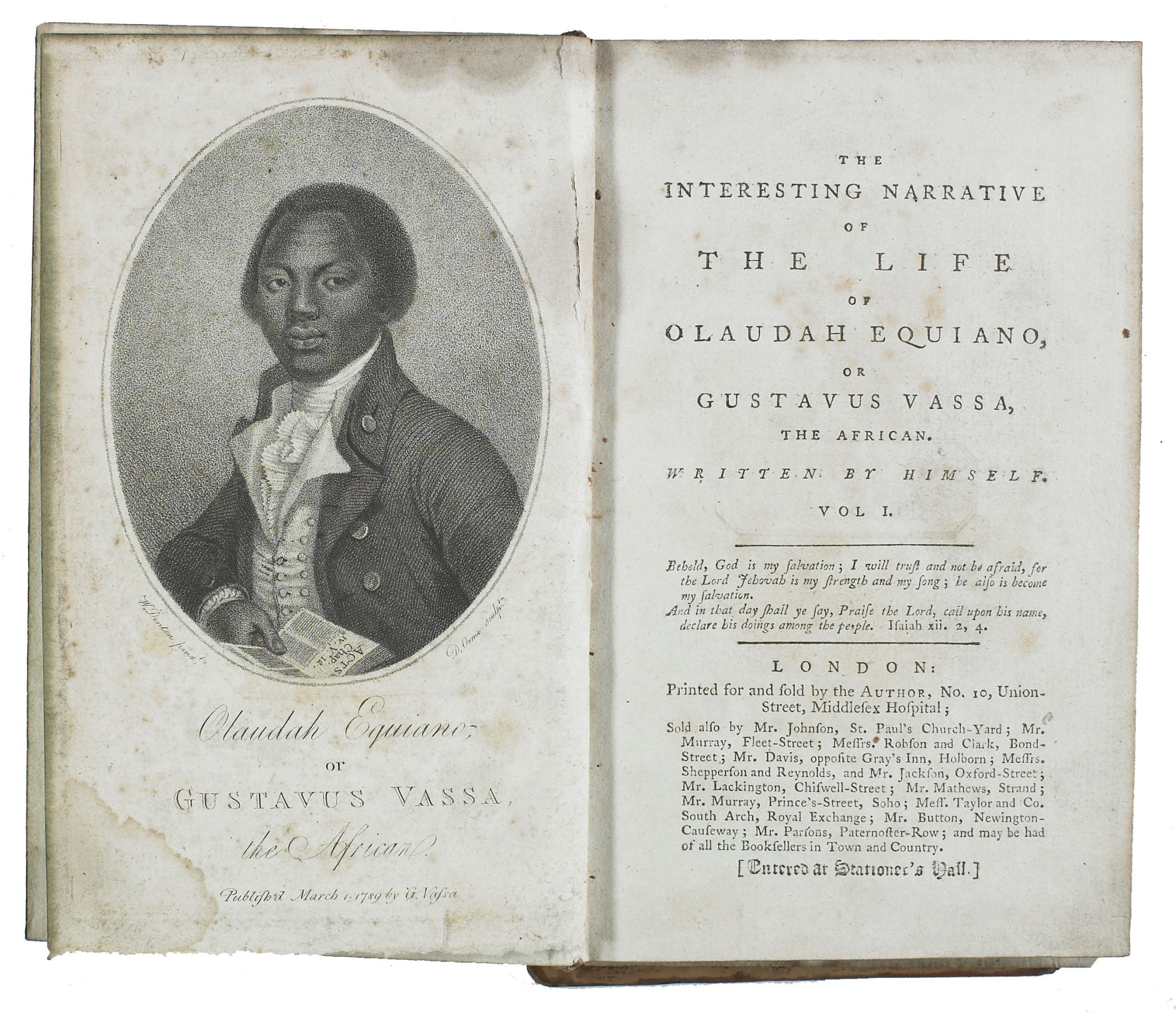 Olaudah Equiano – A Monument of Fame