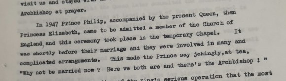 Partners at the Palace: the story of the wives of the Archbishops of ...