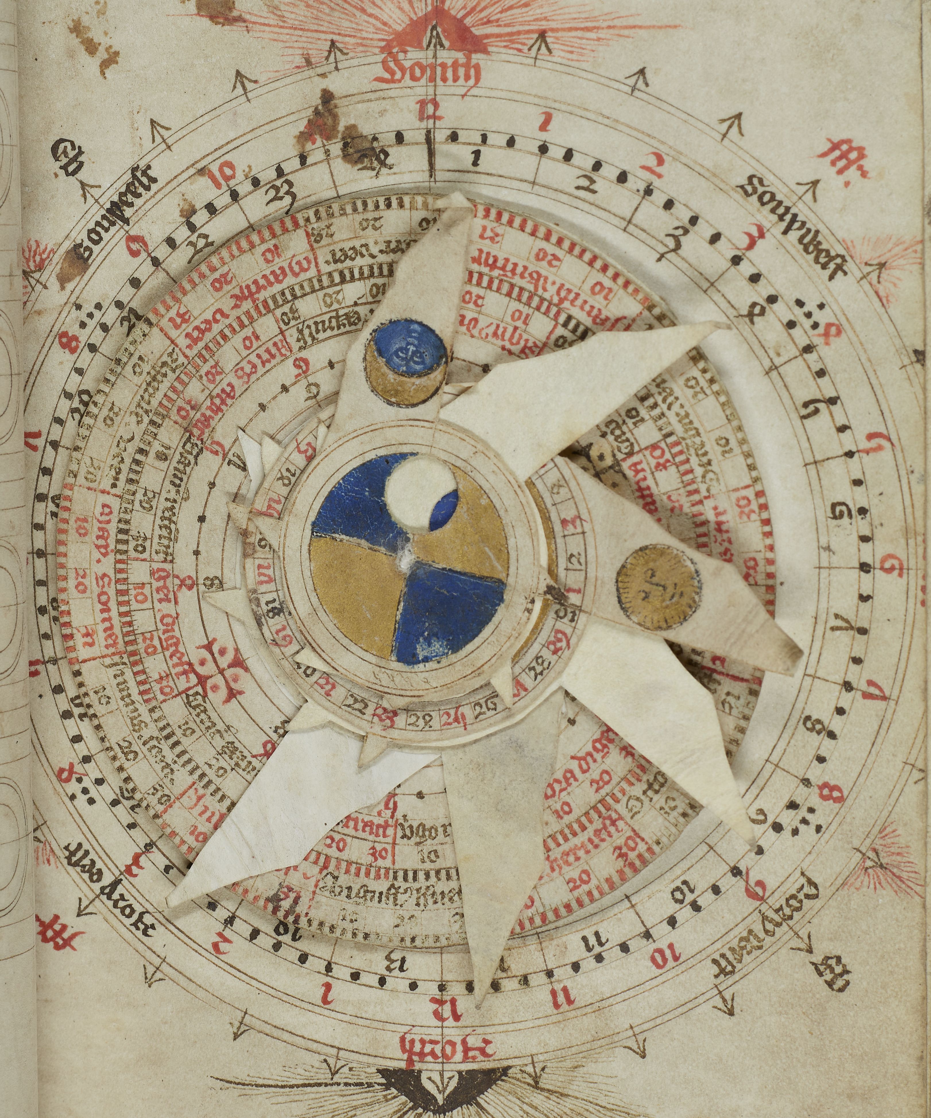 Reconstructing a medieval volvelle – A Monument of Fame