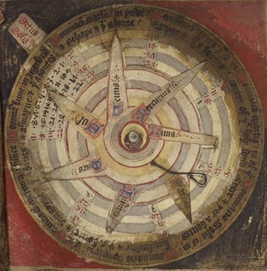 Reconstructing a medieval volvelle – A Monument of Fame