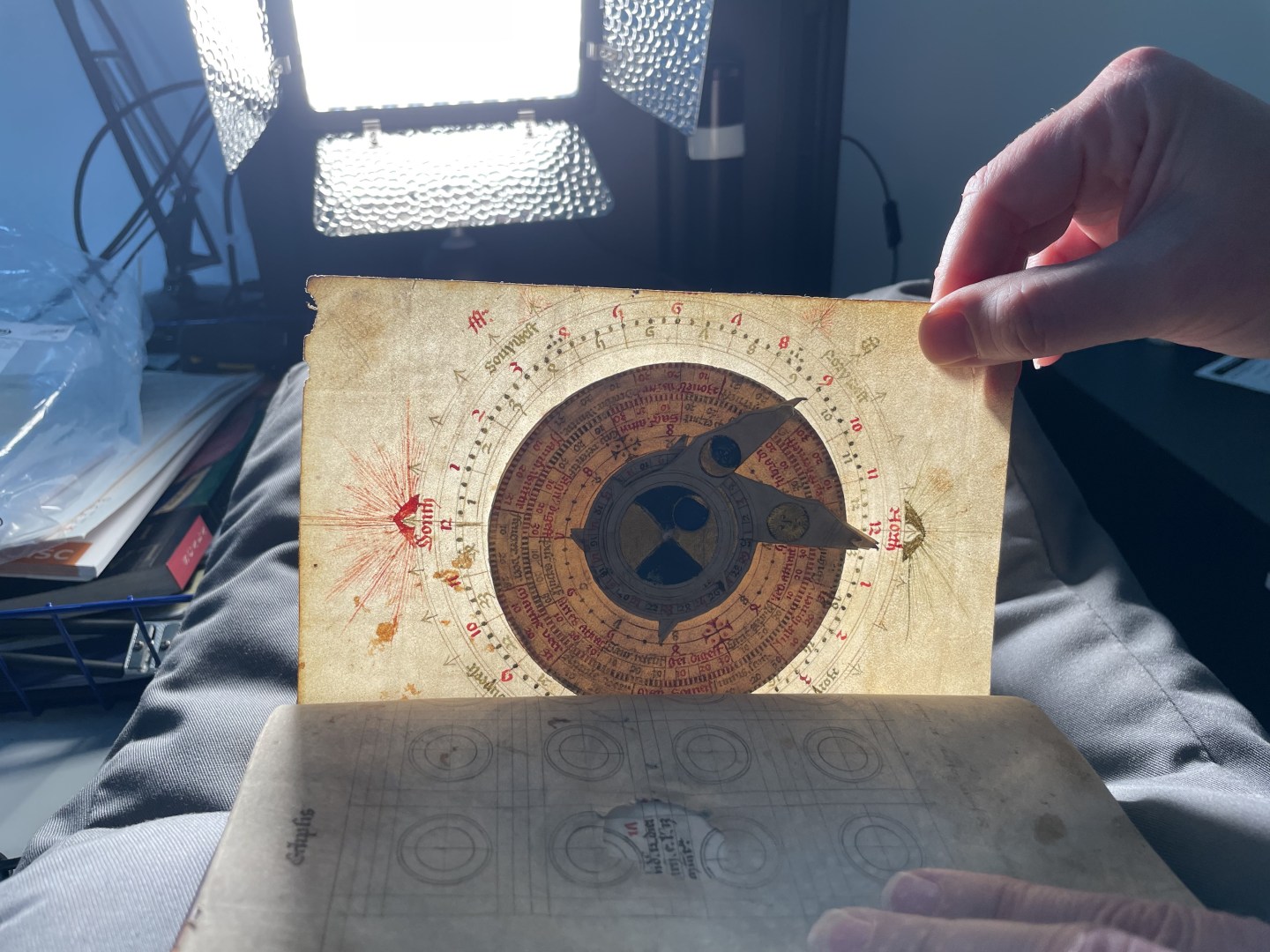 Reconstructing a medieval volvelle – A Monument of Fame